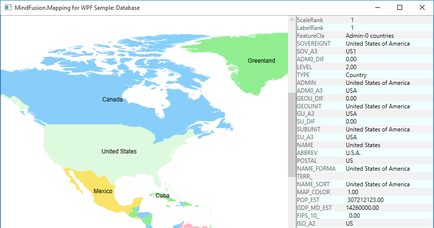 MindFusion.Mapping for WPF V1.0