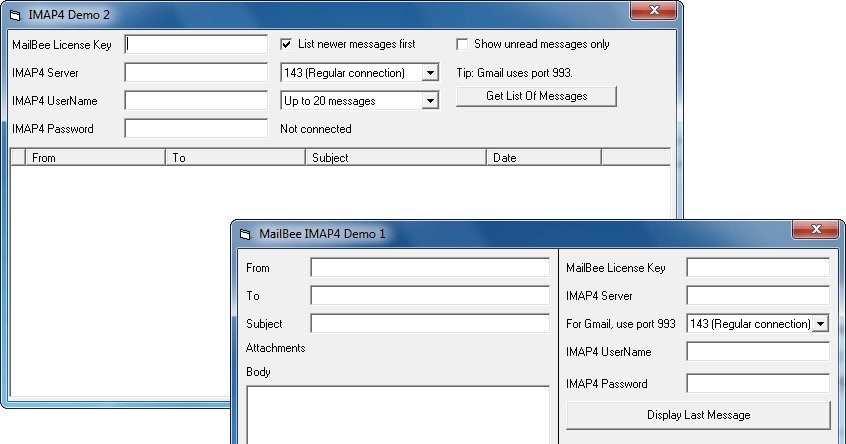 MailBee Objects IMAP v9.1