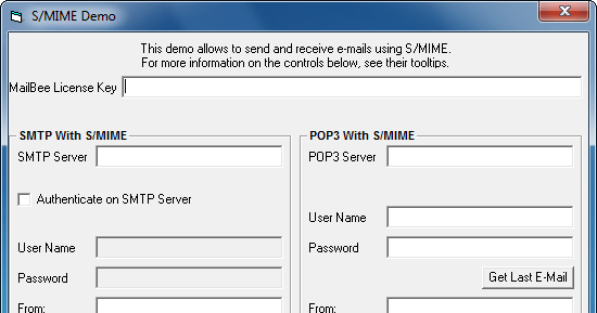 MailBee Objects S/MIME v9.1