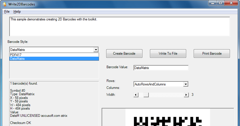 Barcode Xpress Professional .NET v12.1