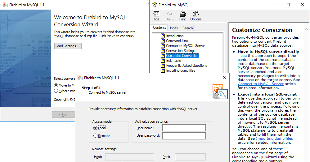 MySQL Migration Toolkit v7.1