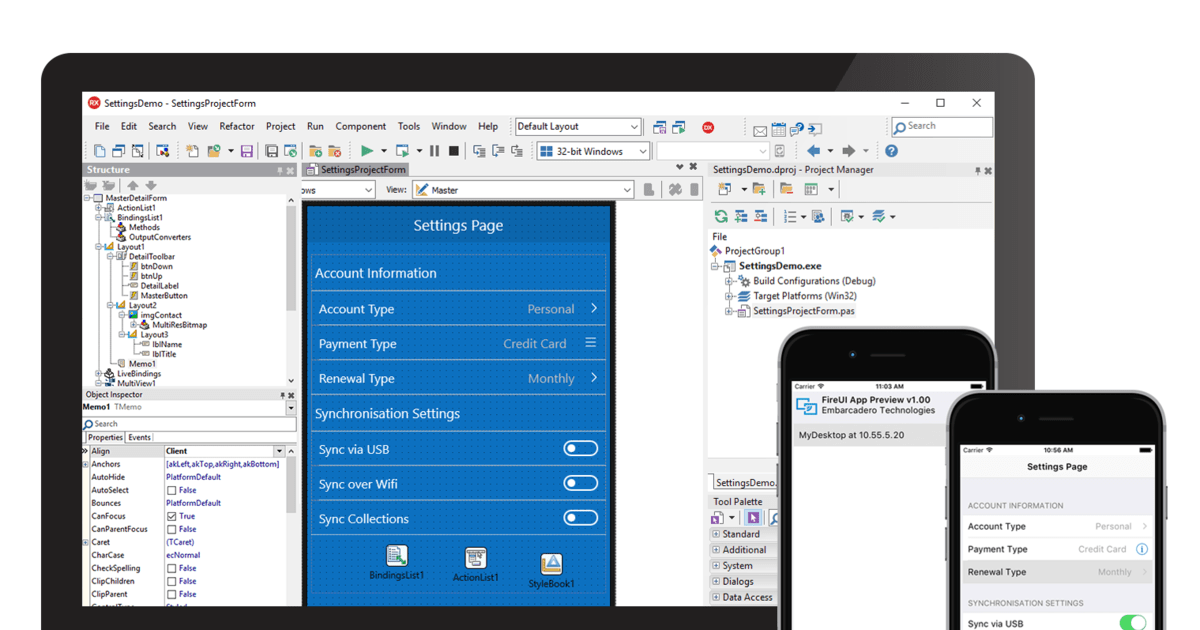 Delphi Professional 10.2 Tokyo Release 3 (10.2.3)