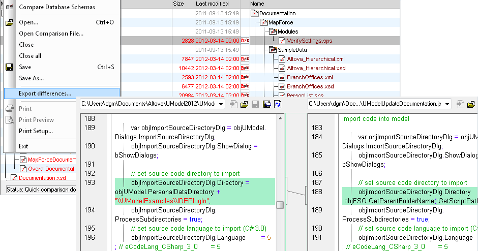 Altova DiffDog Enterprise Edition 2018 Release 2