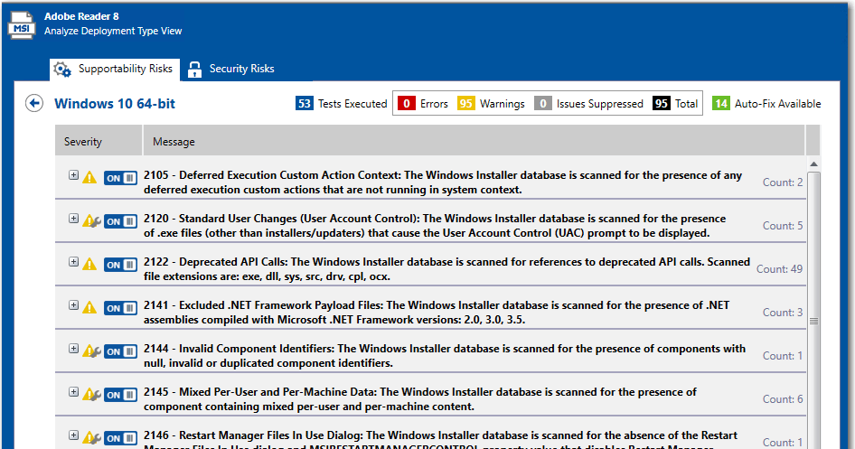 AdminStudio Standard 2018