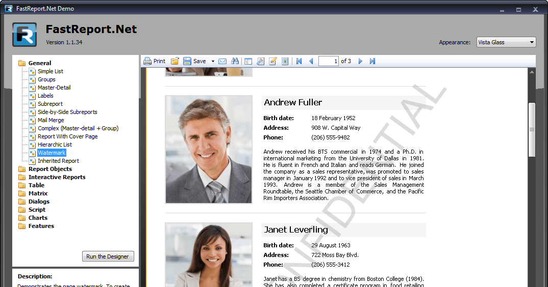 FastReport.Net WinForms + WebForms 2018.3
