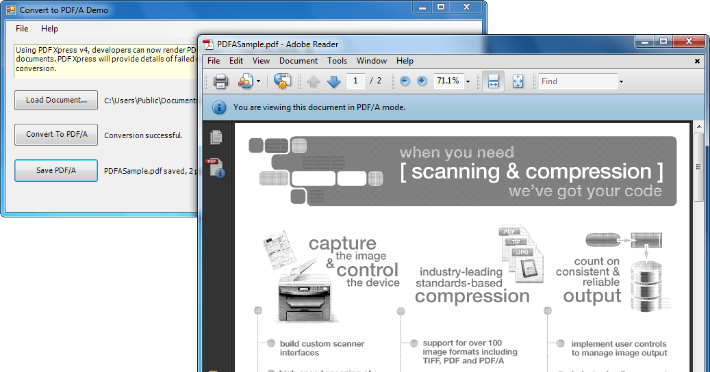 PDF Xpress .NET v7.3