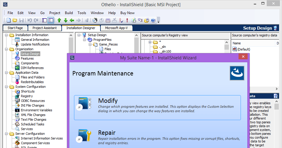 InstallShield Premier 2018 R2