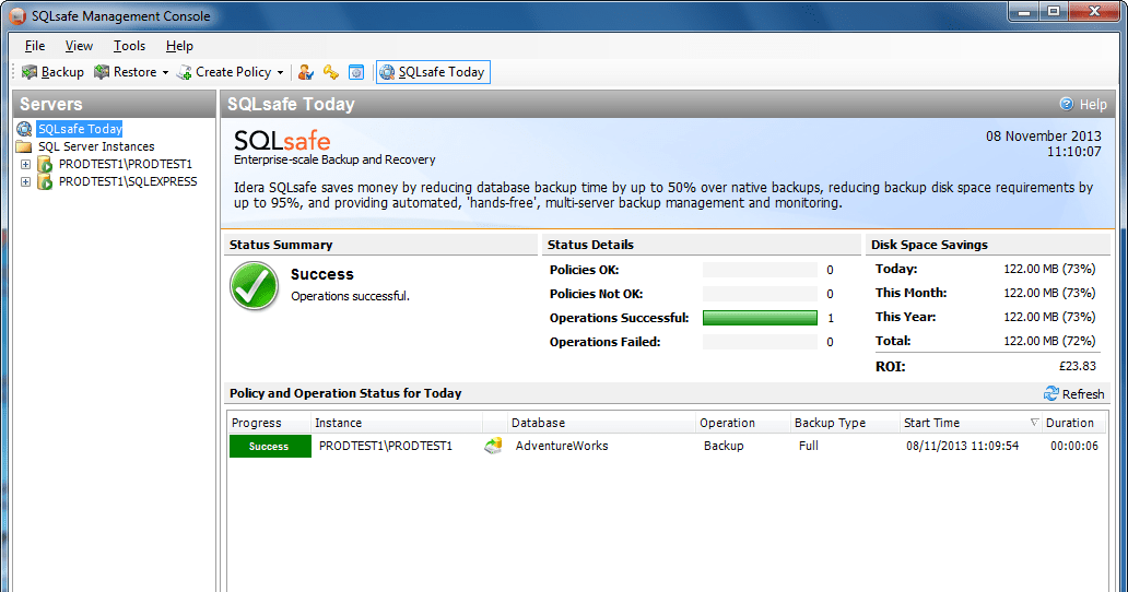 SQL Safe Backup v8.5.1