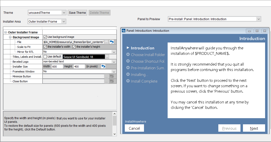 InstallAnywhere 2018 SP1