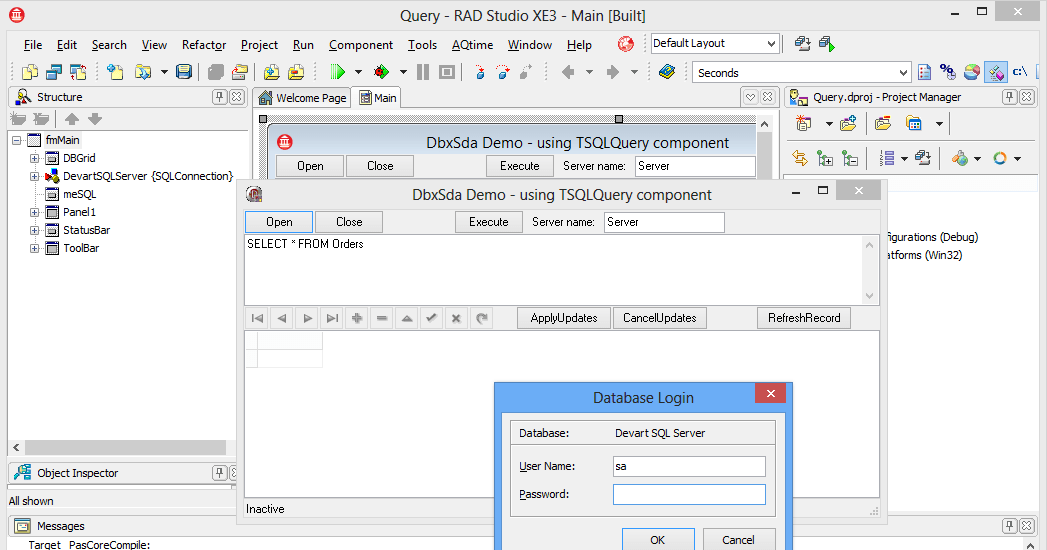 dbExpress Driver for Microsoft SQL Server V7.5.7
