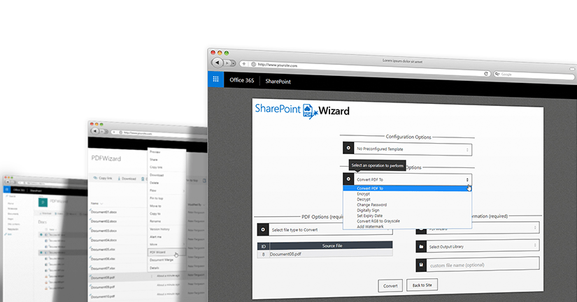 SharePoint PDF Wizardがリリースされました