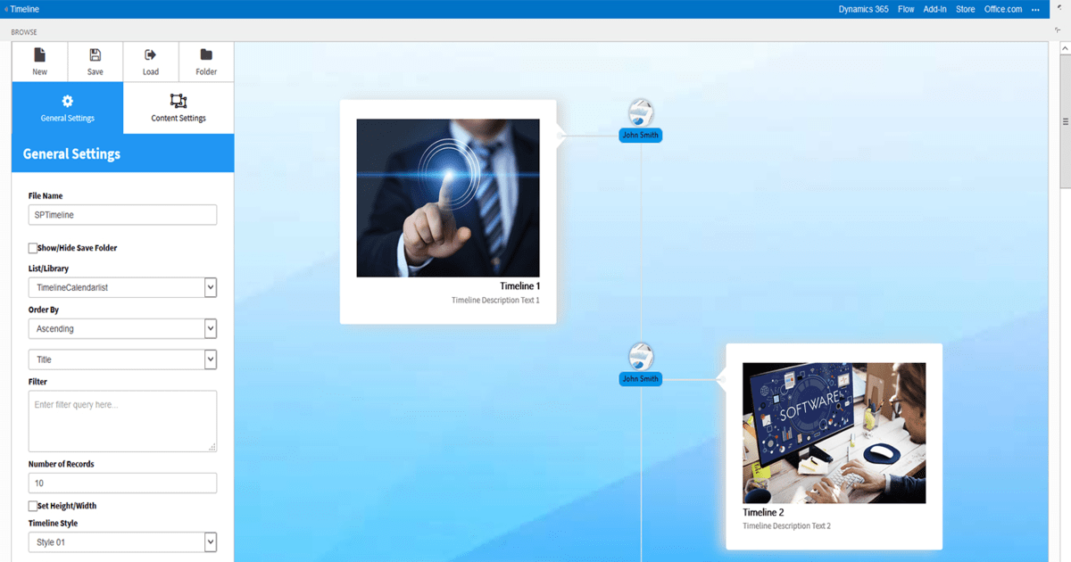 SharePoint Timeline released