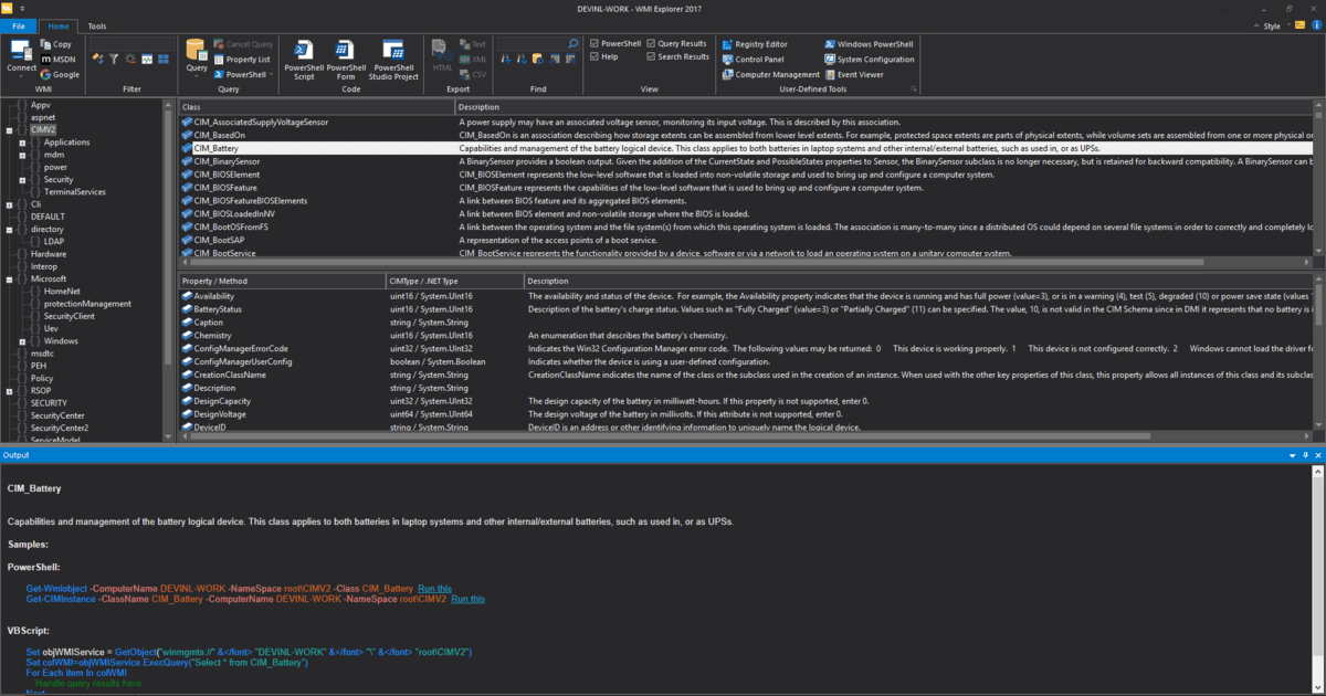 WMI Explorer 2019 (2.2.84)