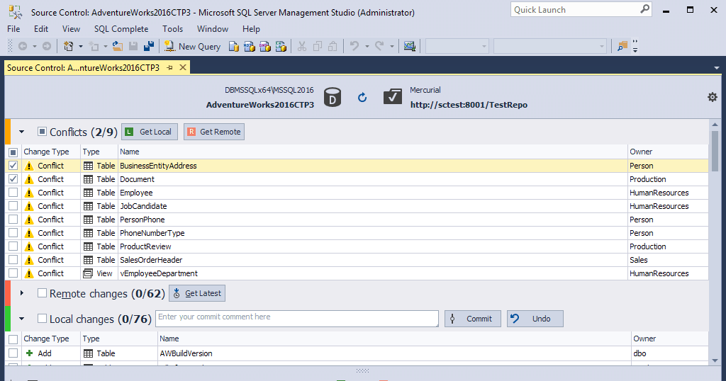 dbForge Source Control for SQL Server V1.5.28