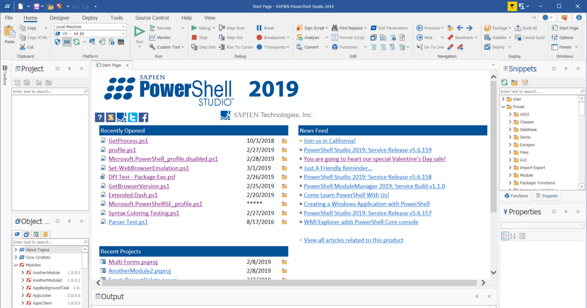 PowerShell Studio 2019 (v5.6.160)