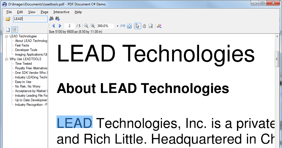 LEADTOOLS Imaging Pro SDK V20 (March 2019 release)