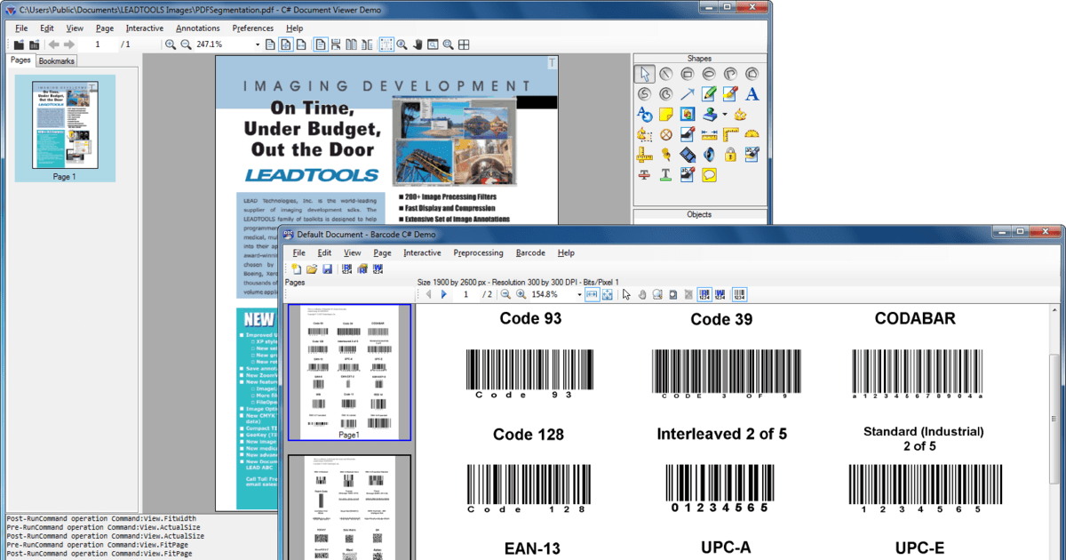 LEADTOOLS Pro Suite V20 (March 2019 release)