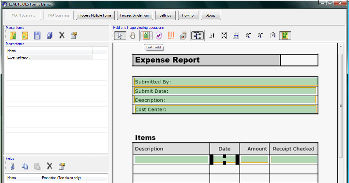 LEADTOOLS Recognition SDK V20 (March 2019 release)