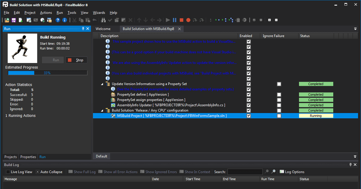 FinalBuilder 8.0.0.2538