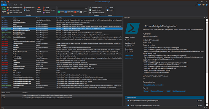 PowerShell ModuleManager 2019 (1.1.3)