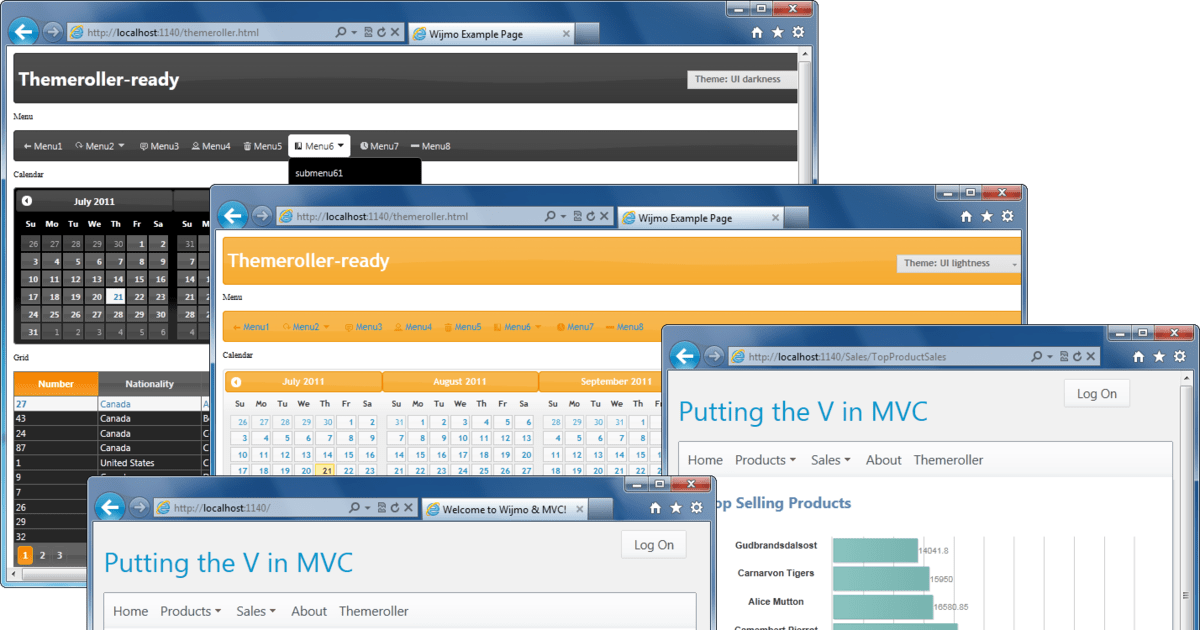 ComponentOne Studio ASP.NET MVC 2019 v3