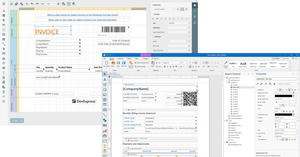 DevExpress Reporting 19.2.4