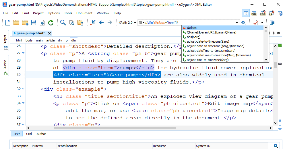 Oxygen XML Developer Professional V22