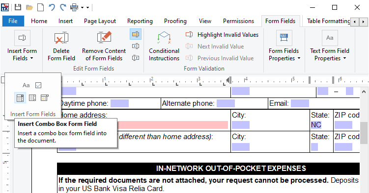 TX Text Control .NET for Windows Forms Professional X18