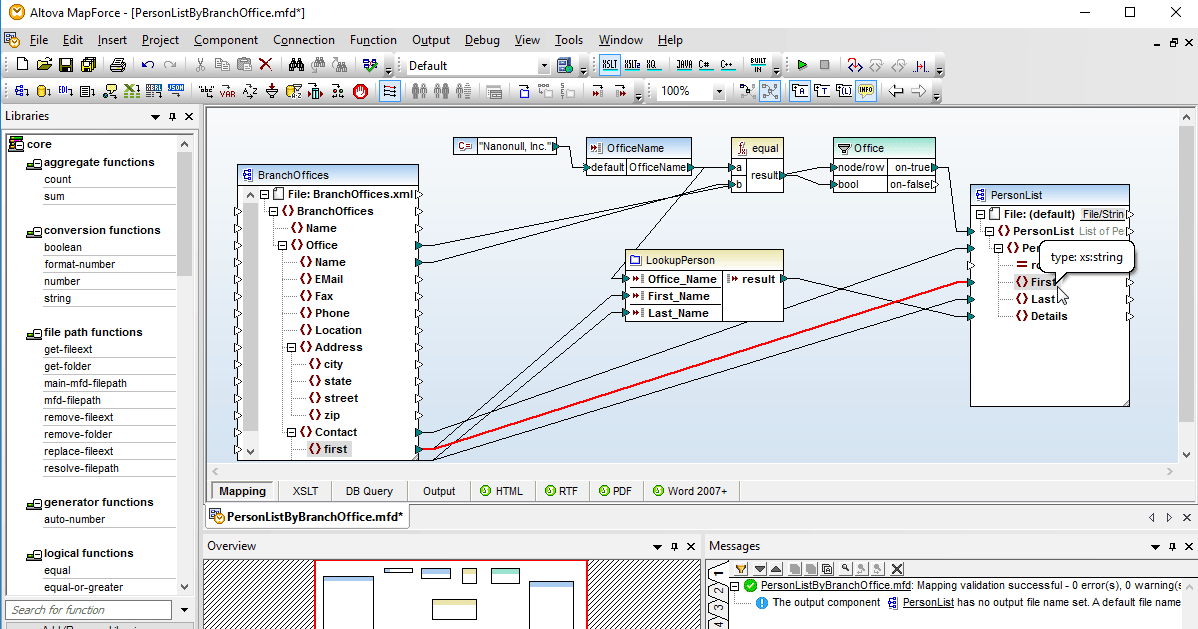 Altova MapForce Basic Edition 2020 Release 2