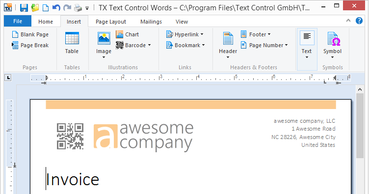 TX Text Control .NET for Windows Forms Professional X18 SP2