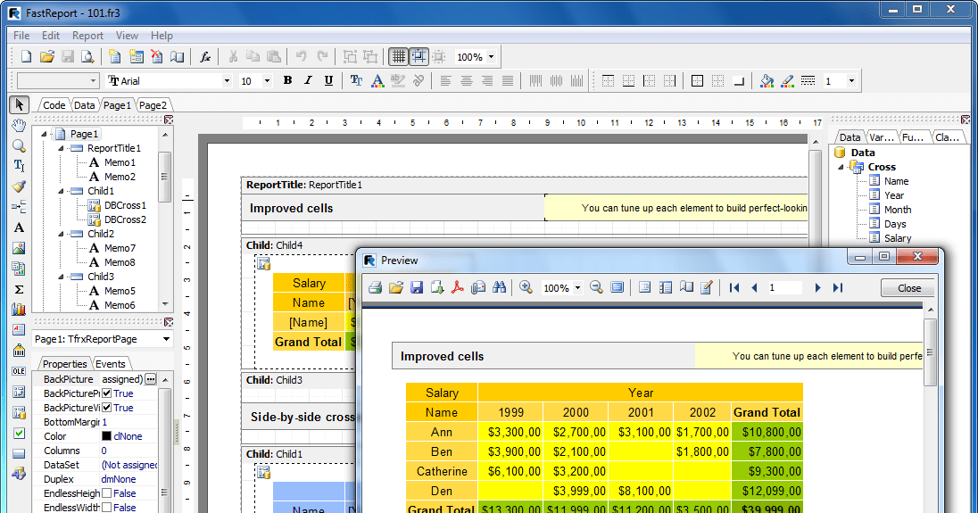 FastReport VCL Enterprise Edition v6.7.x