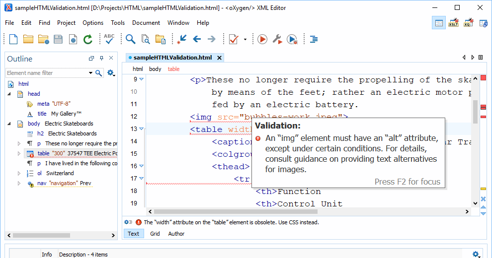 Oxygen XML Developer Professional V22.1 Build ID: 2020061102