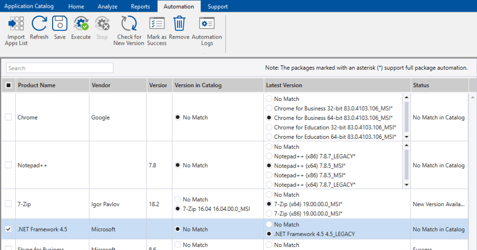 AdminStudio Standard 2020
