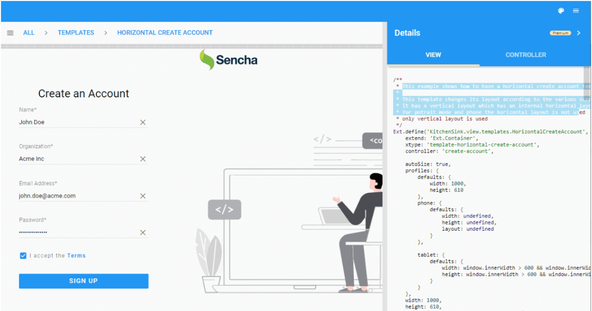 Sencha Ext Js 73