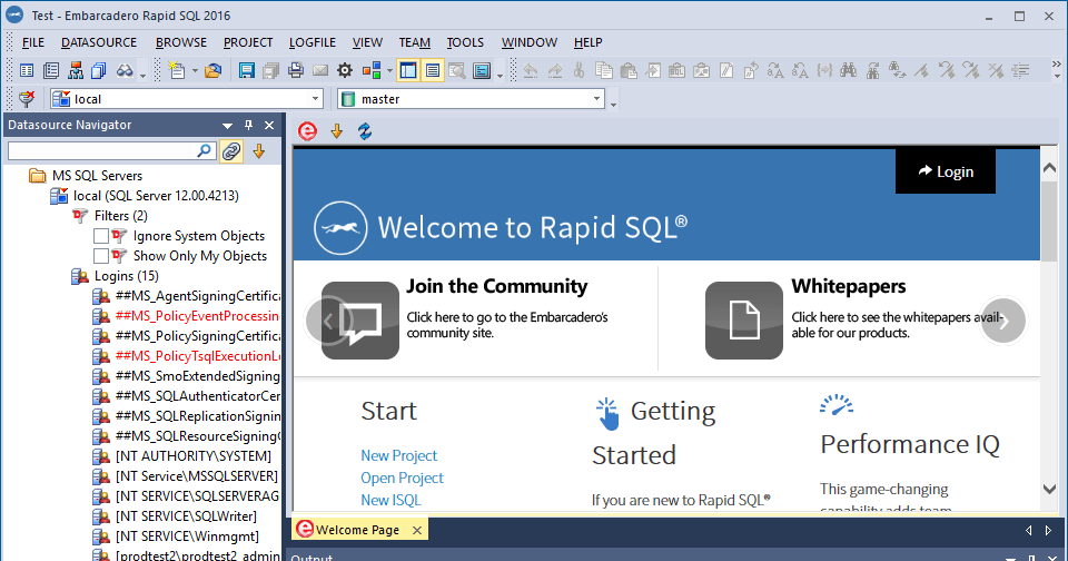Rapid SQL 17.1