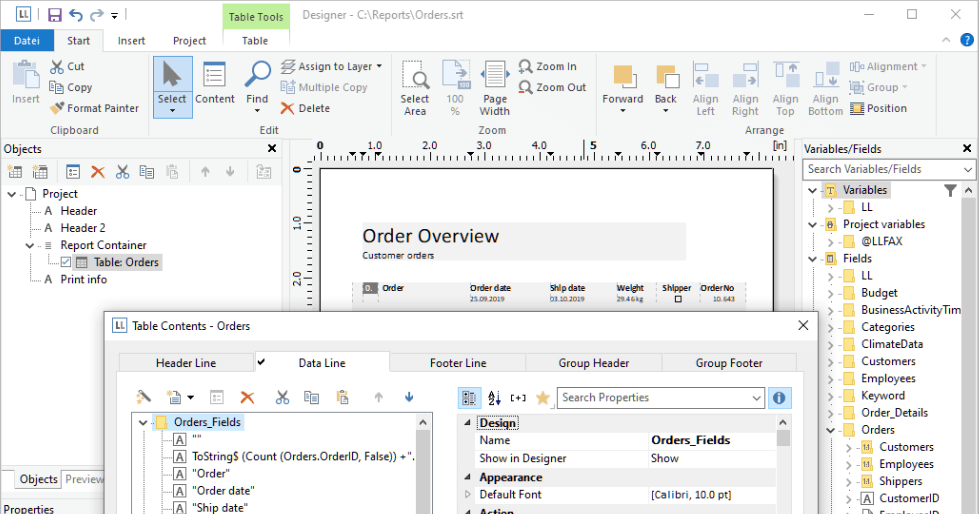 List & Label 26 Professional Reporting Edition