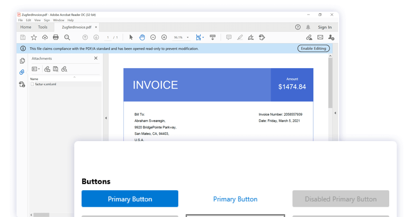 Syncfusion Essential Studio WPF 2021 Volume 1
