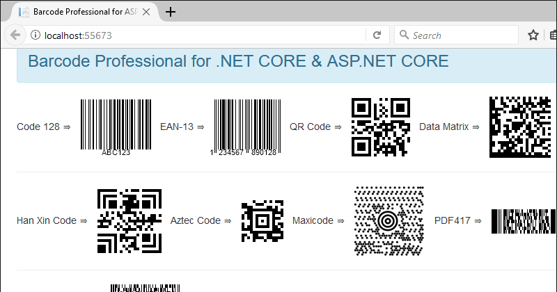 Neodynamic Barcode Professional for .NET Standard V5.0
