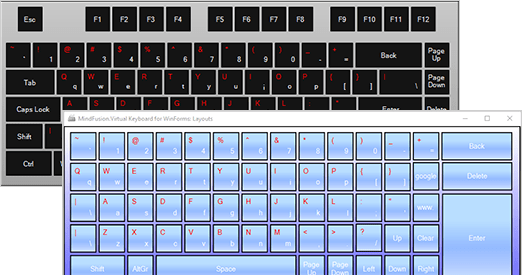 MindFusion.Virtual Keyboard for WinForms 5.0.1