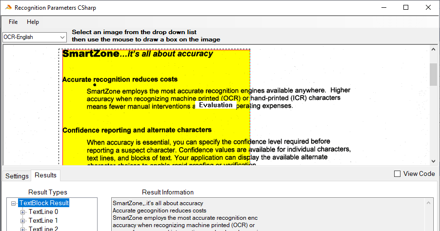 SmartZone OCR Standard v6.1