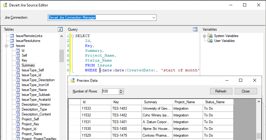 Devart SSIS Data Flow Components for Jira released Devart SSIS Data Flow Components for Jira released