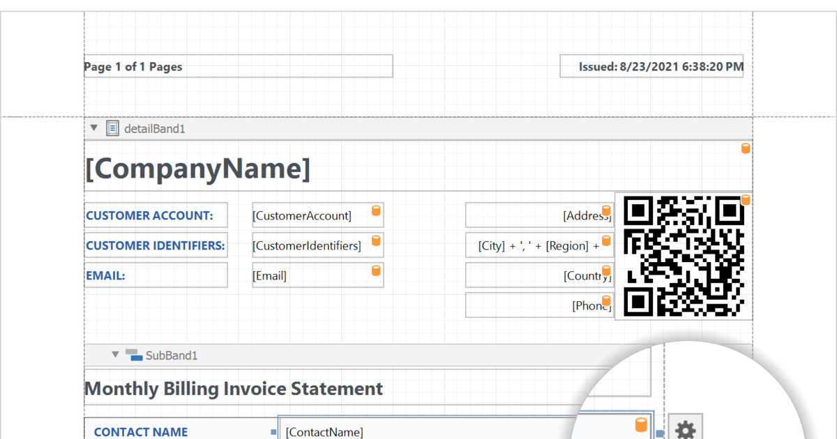 DevExpress Reporting 21.2