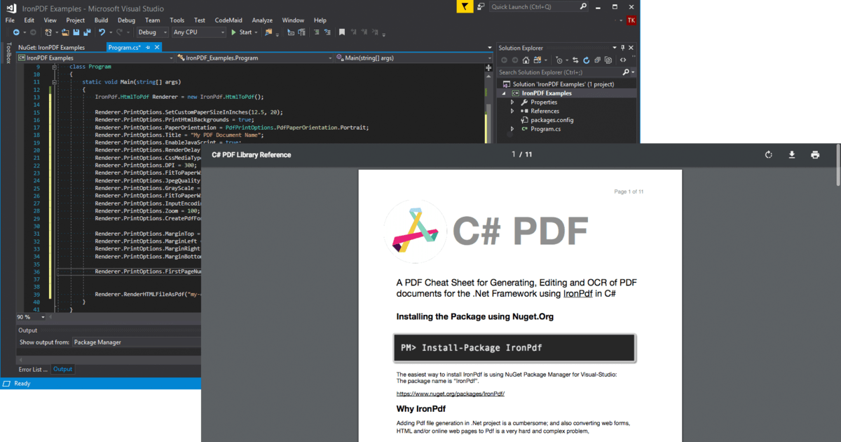 IronPDF for .NET 2021.11