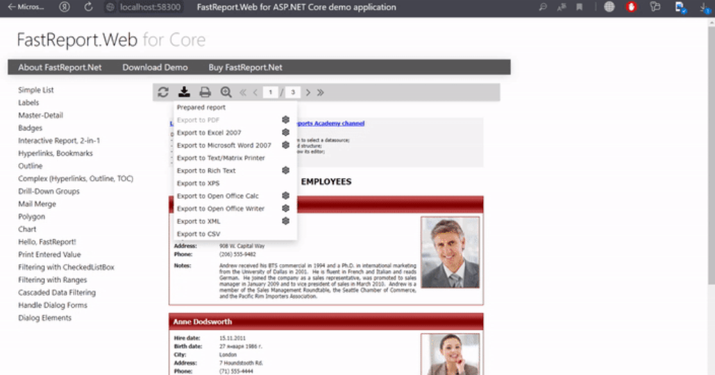 FastReport .NET Ultimate 2022.1