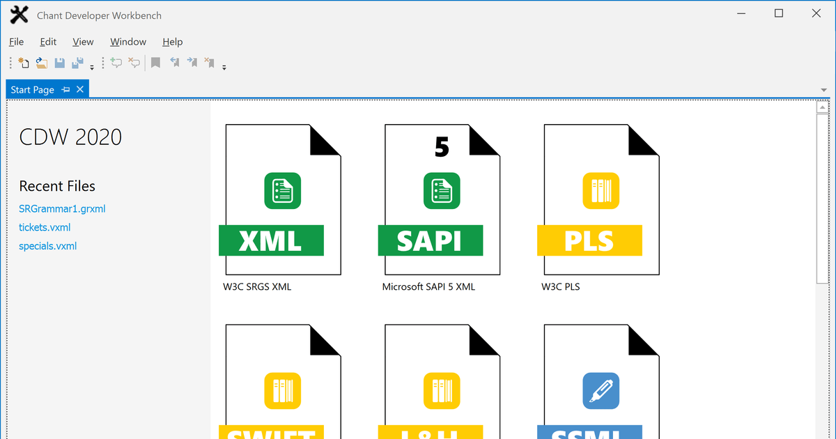 Chant Developer Workbench 2021 (8.0.1.1)