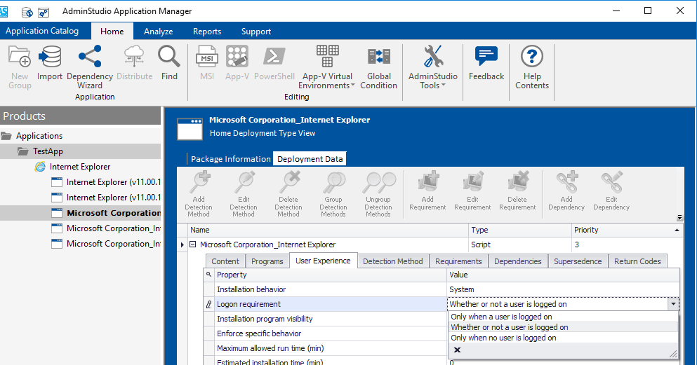 AdminStudio Professional 2021 R2 SP1 Version de correctif