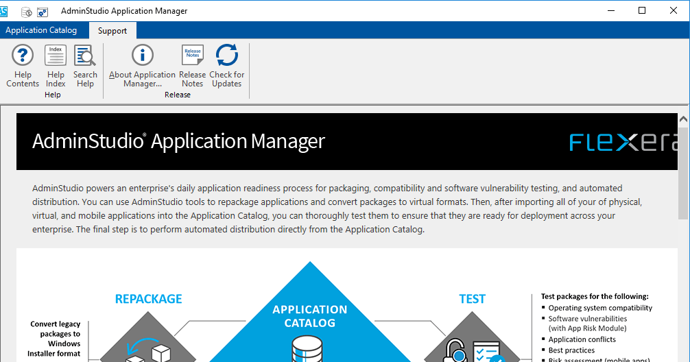 AdminStudio Standard 2021 R2 SP1 Patch Release