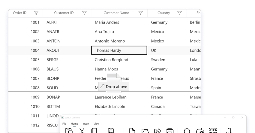 Syncfusion Essential Studio for WinUI 2022 Volume 1