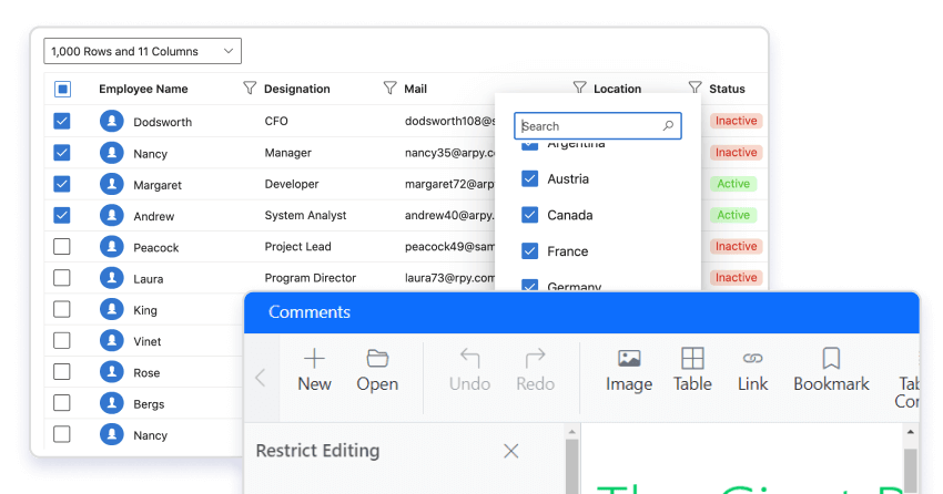 Syncfusion Essential Studio Enterprise 2022 Volume 1