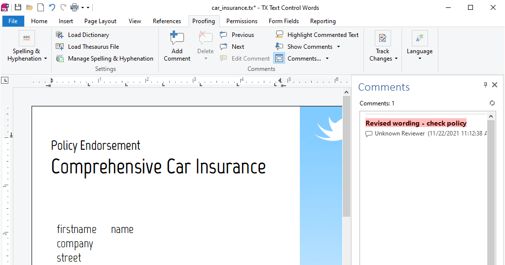 TX Text Control .NET for WPF Standard 30.0 SP2